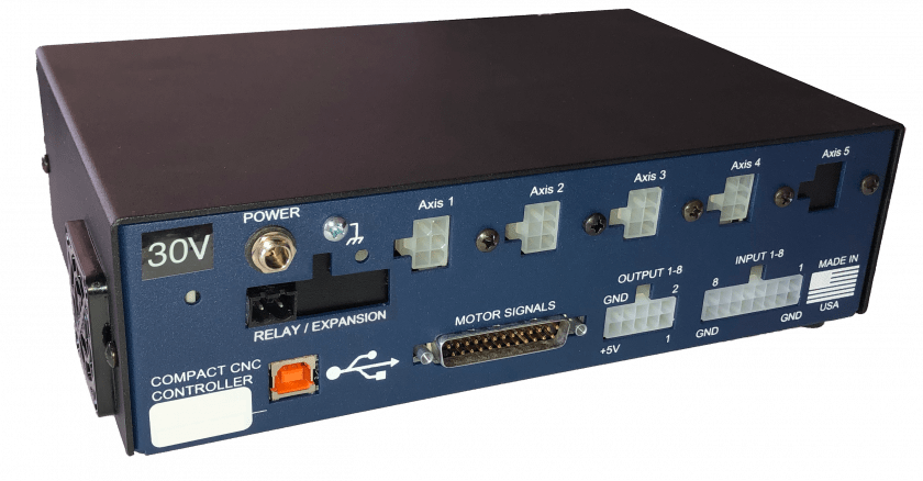 5 Axis, 5 Amp Compact Microstepping CNC Controller | FlashCut CNC