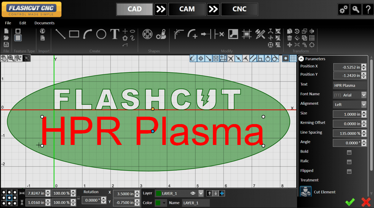 Simple 2D CAD/CAM - Sheet Metal CAD/CAM | FlashCut CNC