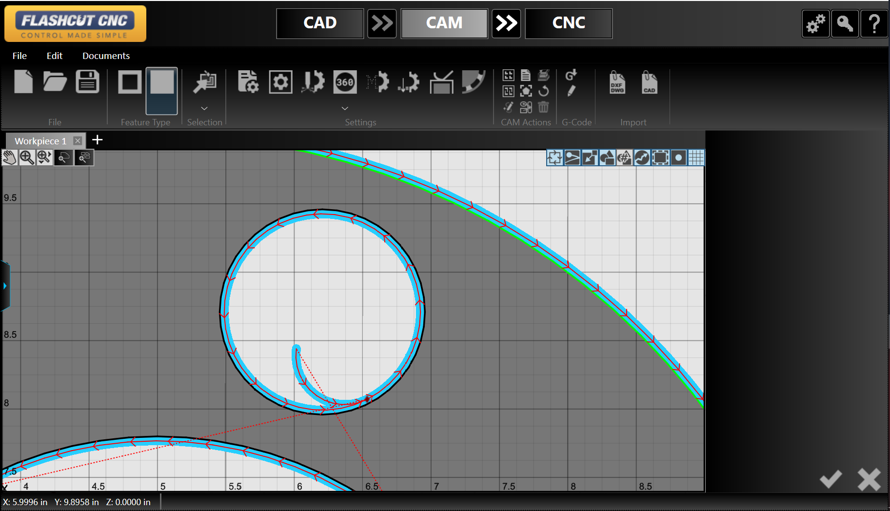 Software Features | FlashCut CNC
